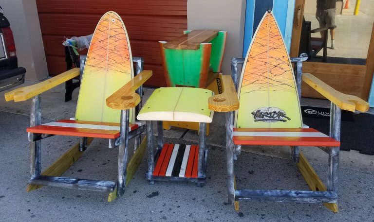SURFBOARD CHAIRS | Another Ride